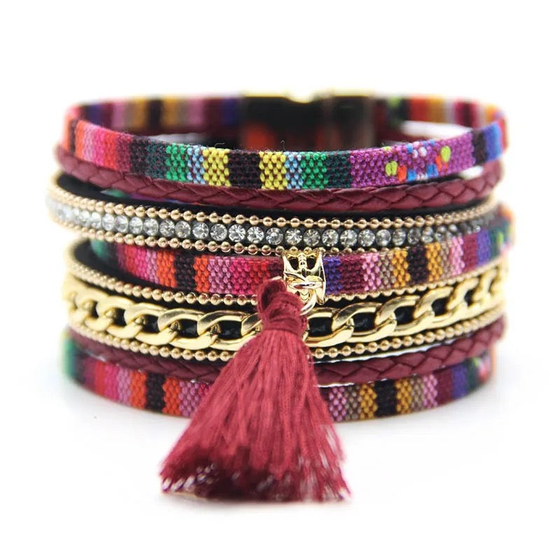 Tatreez Design Multilayer Wrap Bracelets – HLJ